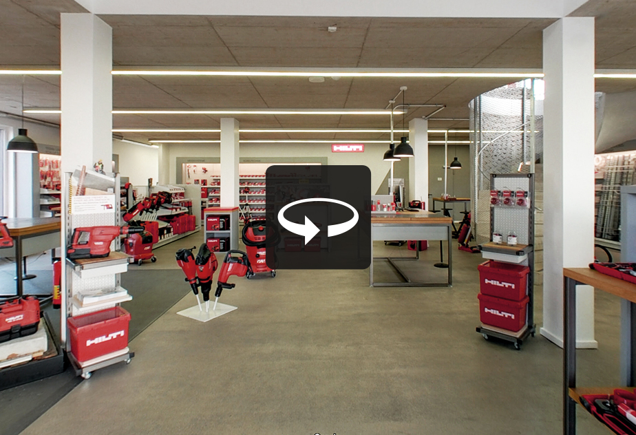 Hilti Store Köln-Ossendorf - 360-Innenansicht