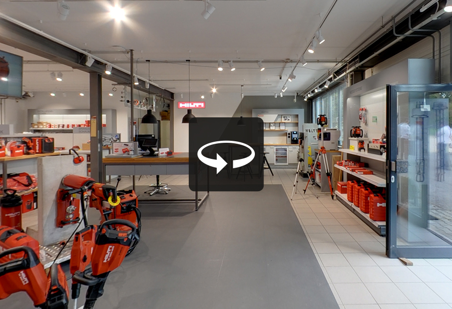 Hilti Store Reutlingen - 360-Innenansicht
