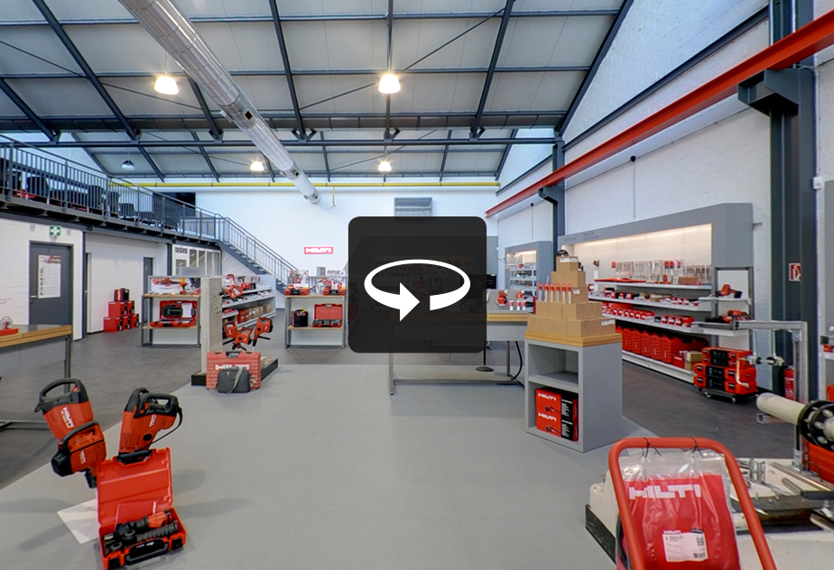 Hilti Store Bonn - 360-Innenansicht
